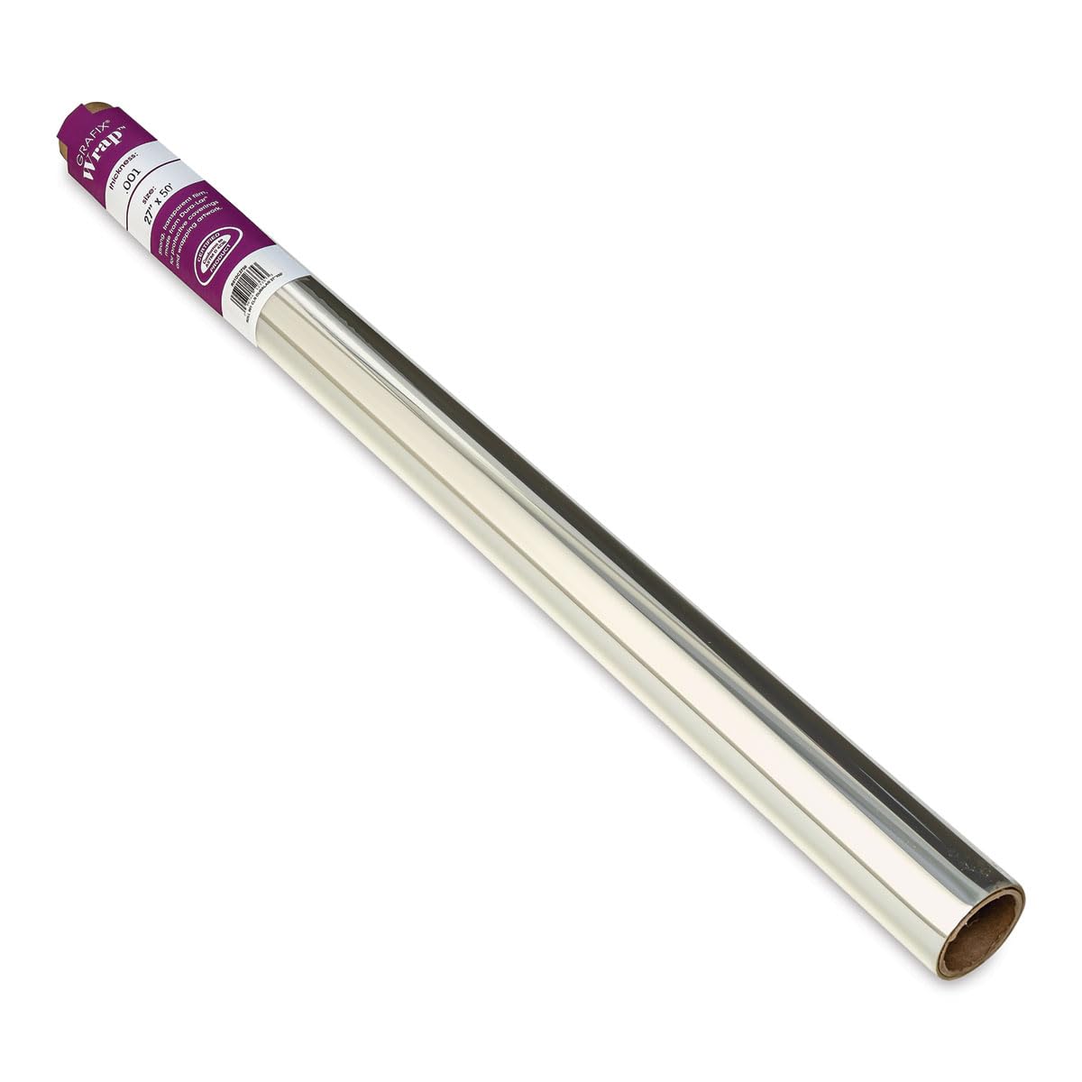 Grafix Dura-Lar .001â Ultra-Clear Film, Acetate Alternative, Glossy Surface for Coverings, Stencils Color Separation, Window Applications, Transparencies, and More-27, 27" x 50' Roll