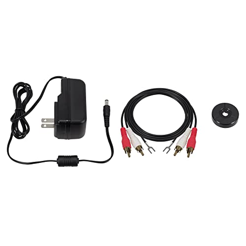 Audio-Technica at-LP120XUSB Direct-Drive Turntable (Analog & USB), Black, Hi-Fidelity, plays 33 -1/3, 45, and 78 RPM Records, Convert Vinyl to Digital (AT-LP120XUSB-BK-cr) (Renewed)