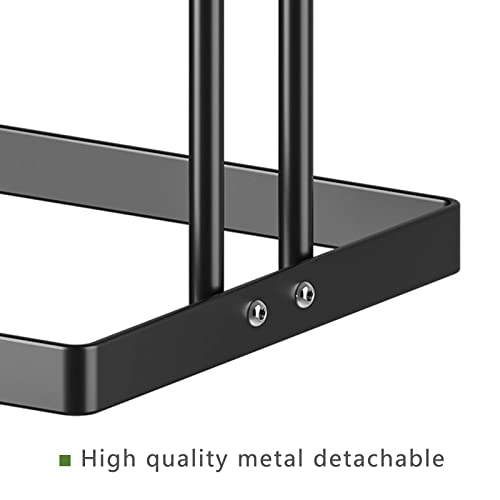Hanger Organizer Rack Hanger Stacker Holds up 110 Wire Clothes Hangers for Laundry Room Closet Space Saving,Hanger Rack Storage is Especially Suitable for Adults and Baby Standard Velvet Hangers