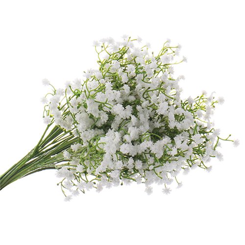 LAPUTA 1 Pc Artificial Babysbreath Gypsophila Silk Flower Home Garden Indoor Outside Wedding Party Office Desk Decor Ornament