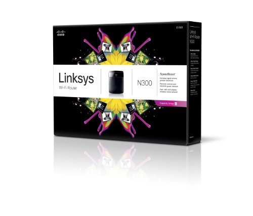 Linksys E1500 Wireless-N Router with SpeedBoost