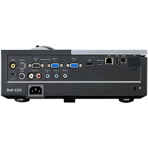 Dell 4320 Network DLP Projector, 4300 ANSI Lumens WXGA HDMI 3D