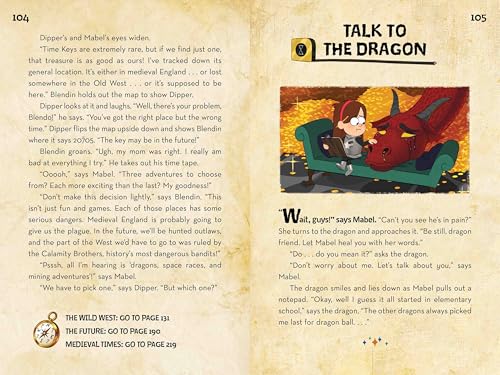 Gravity Falls:: Dipper and Mabel and the Curse of the Time Pirates' Treasure!: A Select Your Own Choose-Venture!