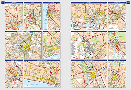 Great Britain A-Z Super Scale Road Atlas 2023 (A3 Spiral)