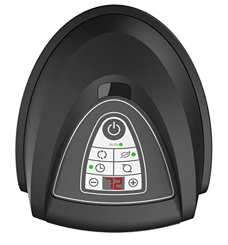 Lasko Portable Oscillating Indoor Electric Ceramic Tower Space Heater with Tip-Over Safety Switch, Overheat Protection, Timer and Remote Control, Safe for Home, 22.5 Inches,1500W, 751321, Black