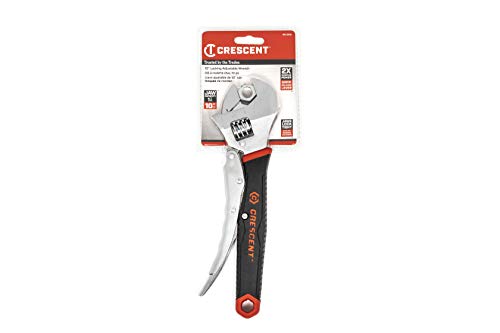 Crescent 10" Locking Adjustable Dual Material Wrench - ACL10VS