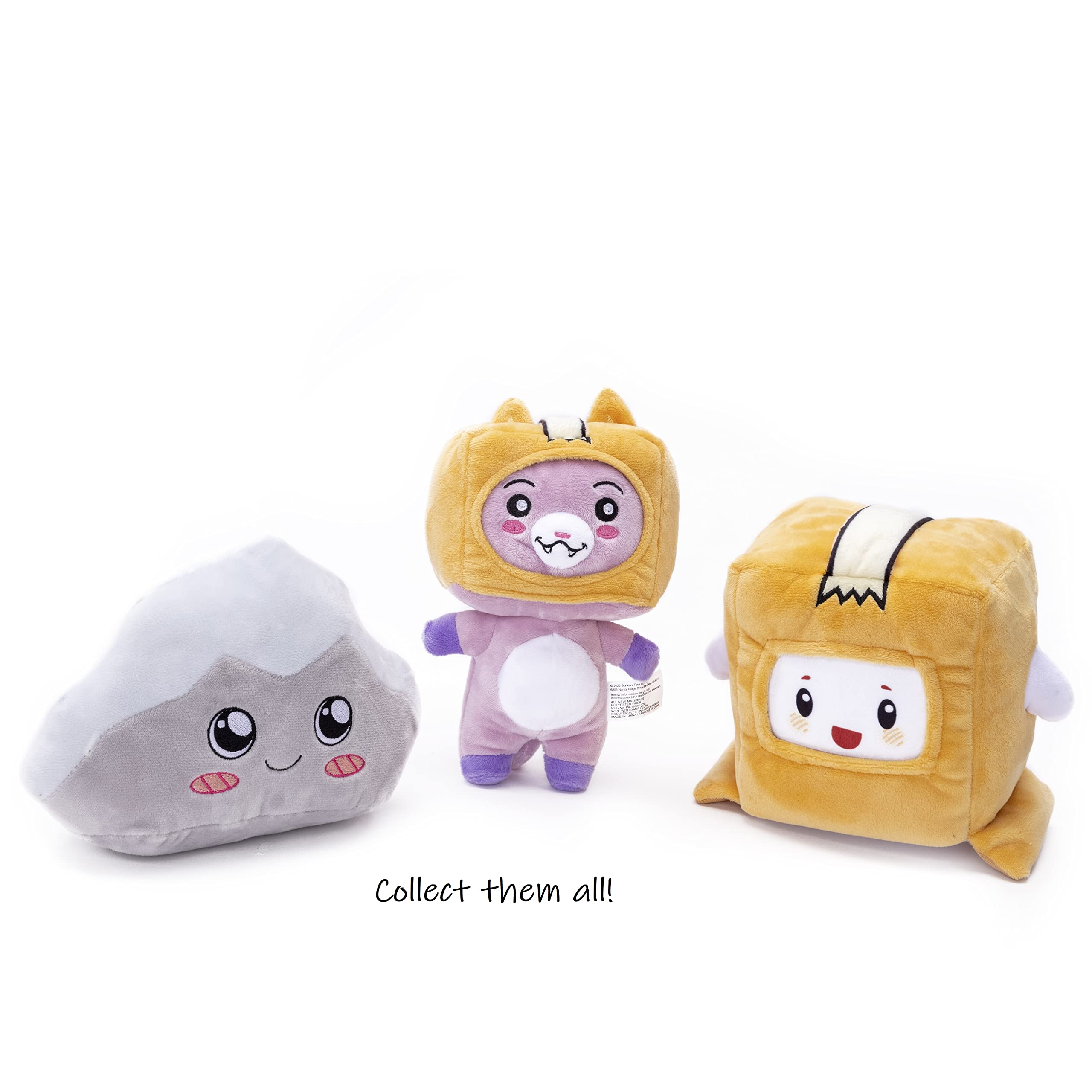 LankyBox Foxy Collectible 6" Plush, for The Biggest Fans