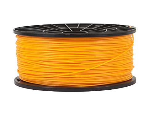 Monoprice ABS 3D Printer Filament - Bright Orange - 1kg Spool, 1.75mm Thick | For All ABS Compatible Printers