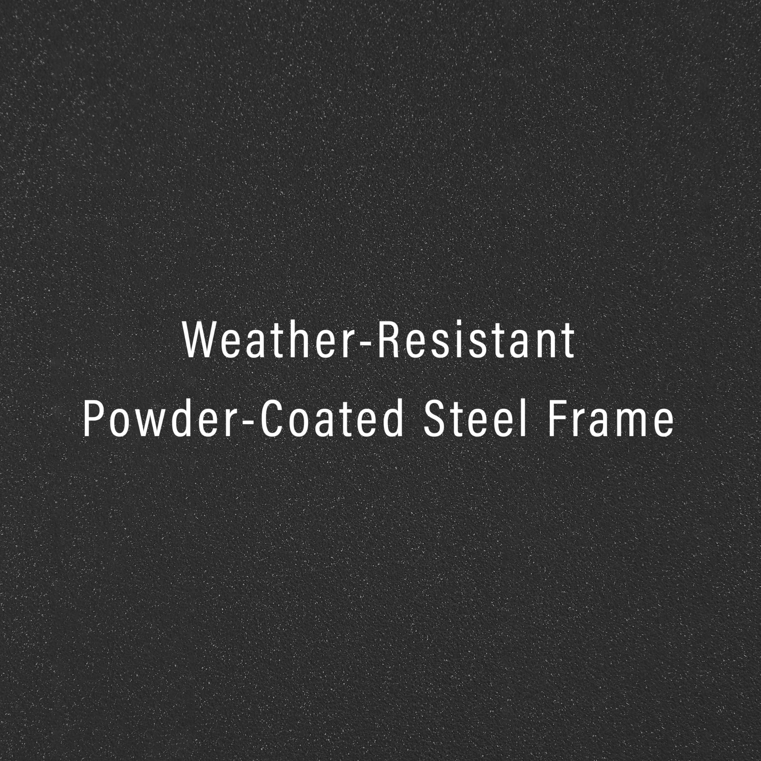 Crosley Furniture Clark Weather Resistant Metal Outdoor Coffee Table for Patio, Deck, Porch, Matte Black