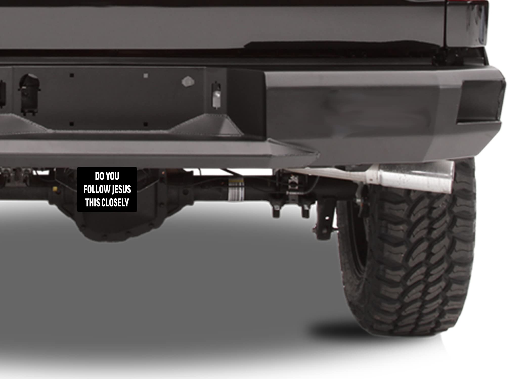 Funny Do You Follow Jesus This Closely Trailer Hitch Cover Plug Gift Idea Car Truck