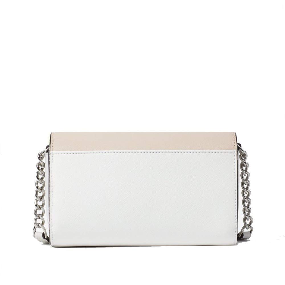 Kate Spade New York Cameron Small Flap Crossbody Purse (Warm Beige Multi)