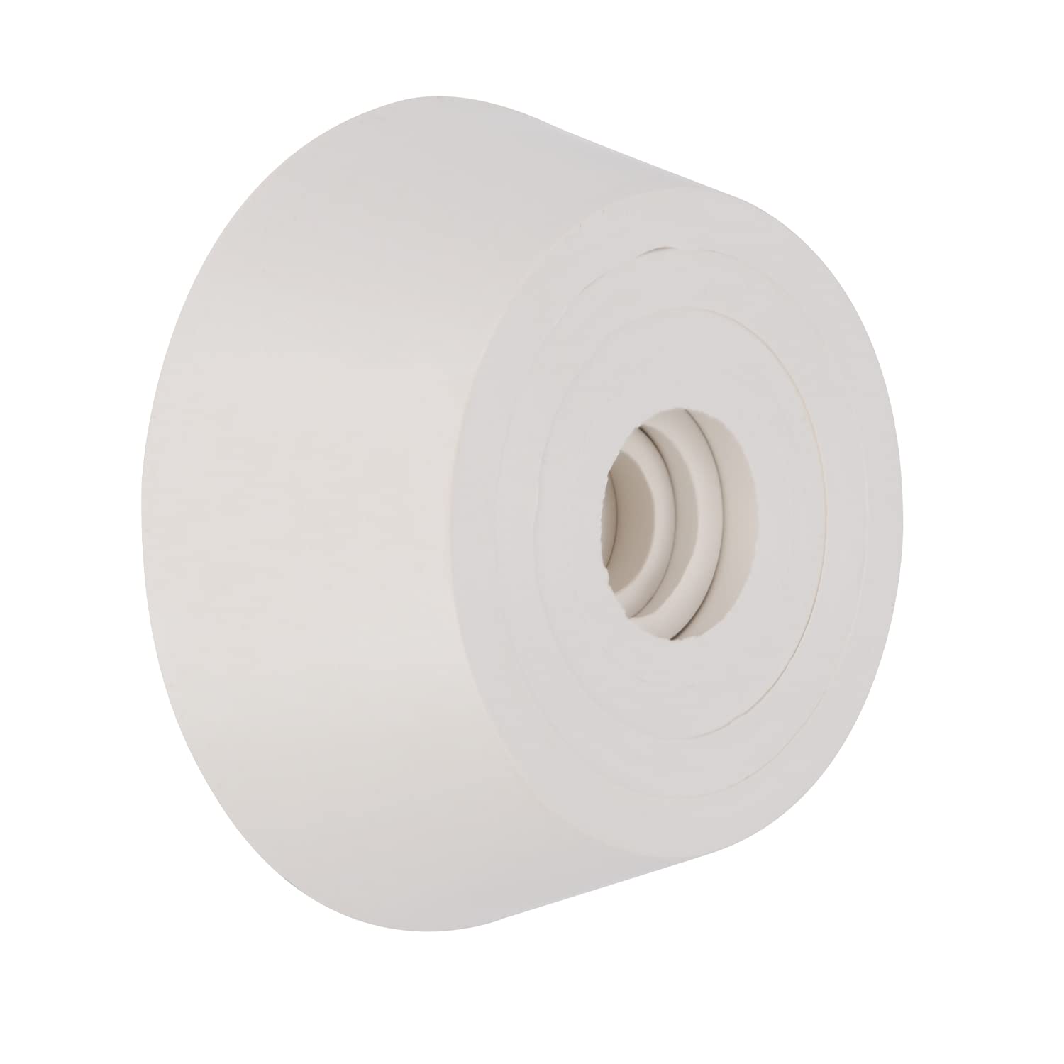 db11 FunChem Filter Adapter Cones, 9 Pack White Wear-Resisting Tapered Collar Rubber Stopper Buchner Funnel Flask Cones Set, Smooth Surface