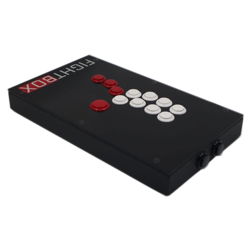 FightBox F1-PC-B All Buttons Leverless-Style Arcade Joystick Fight Stick Game Controller For PC Sanwa OBSF-24 30