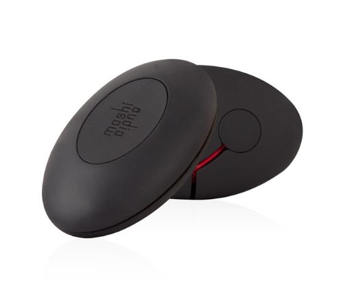Moshi Moonrock in-Ear Headphones w/Compact Storage pod- Black