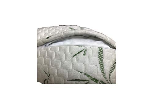 Golden Linens LLC Nursing, Breastfeeding Support Pillow, Portable for Travel | Nursing Pillow for Boys & Girls with Washable Zippered Bamboo Pillow Covered