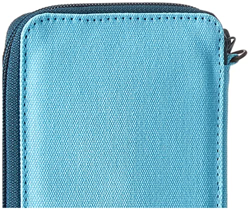 KAVU Go Time Bi-Fold Crossbody Wallet with Rope Strap, Maliblue