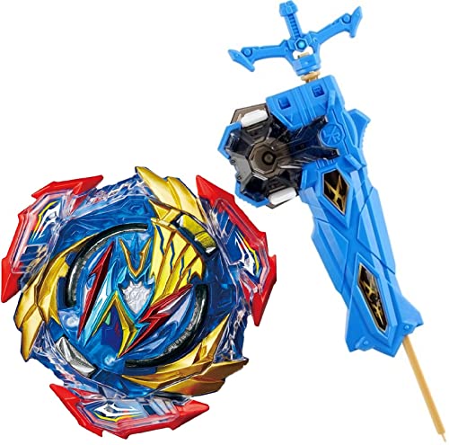 Gyro(B-193) + Launcher Battle Bey Burst Set, Battling Top, Stickers & Launchers Set, Boys Kids Birthday Party Idea 552