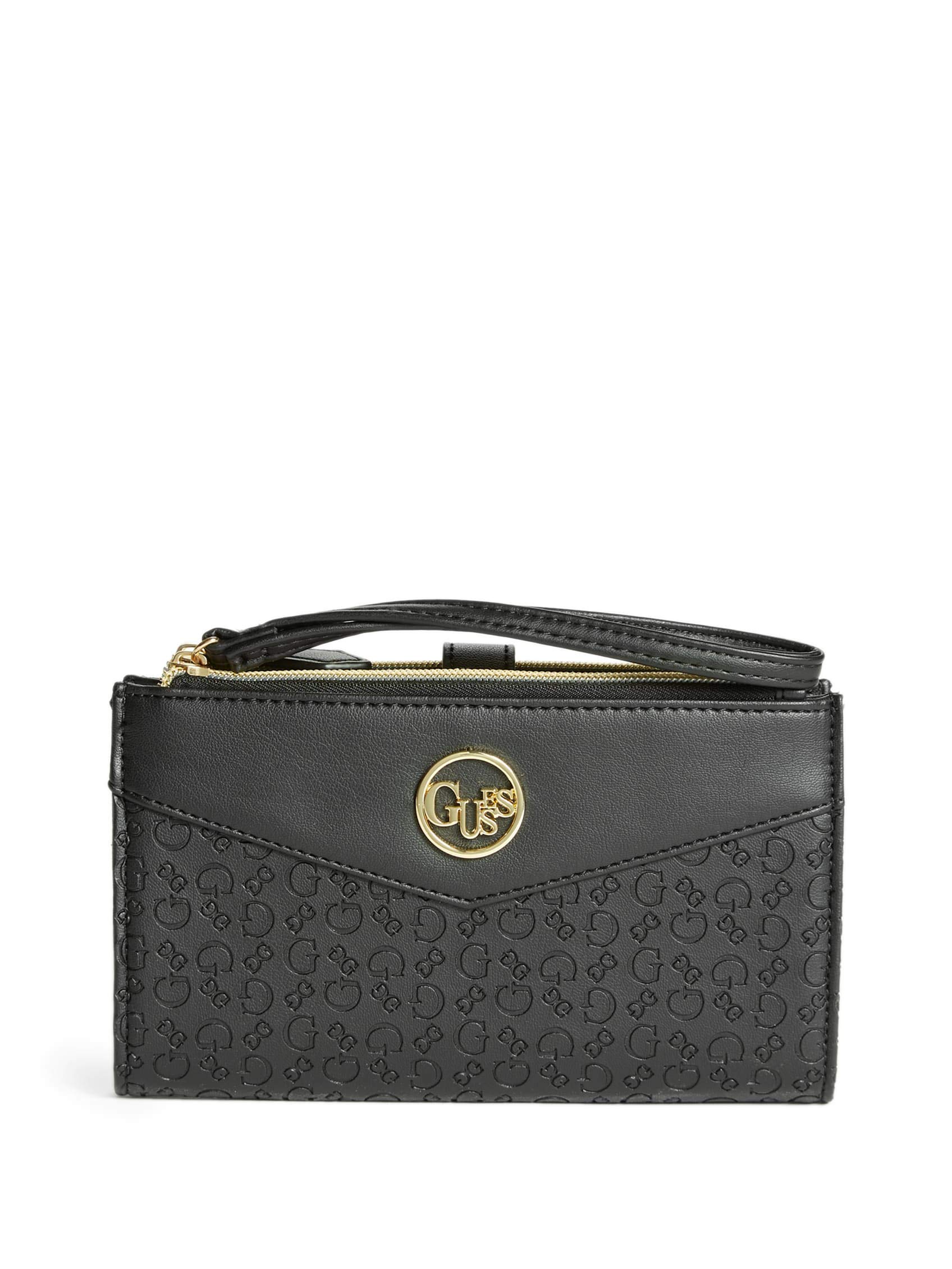 GUESS Factory Blaire Double Zip Organizer