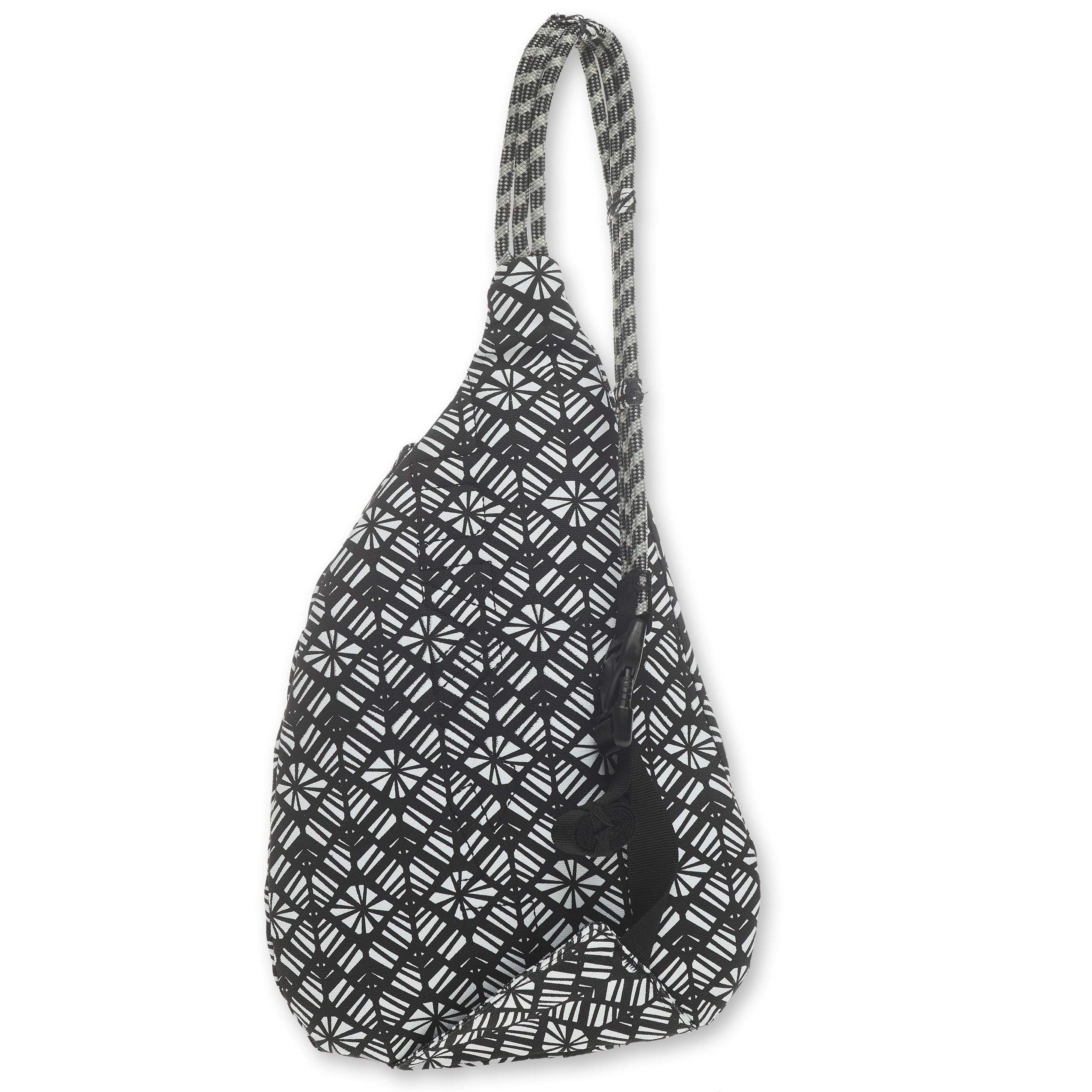 KAVU Mini Rope Bag Cotton Crossbody Sling โ - Static Rhombus