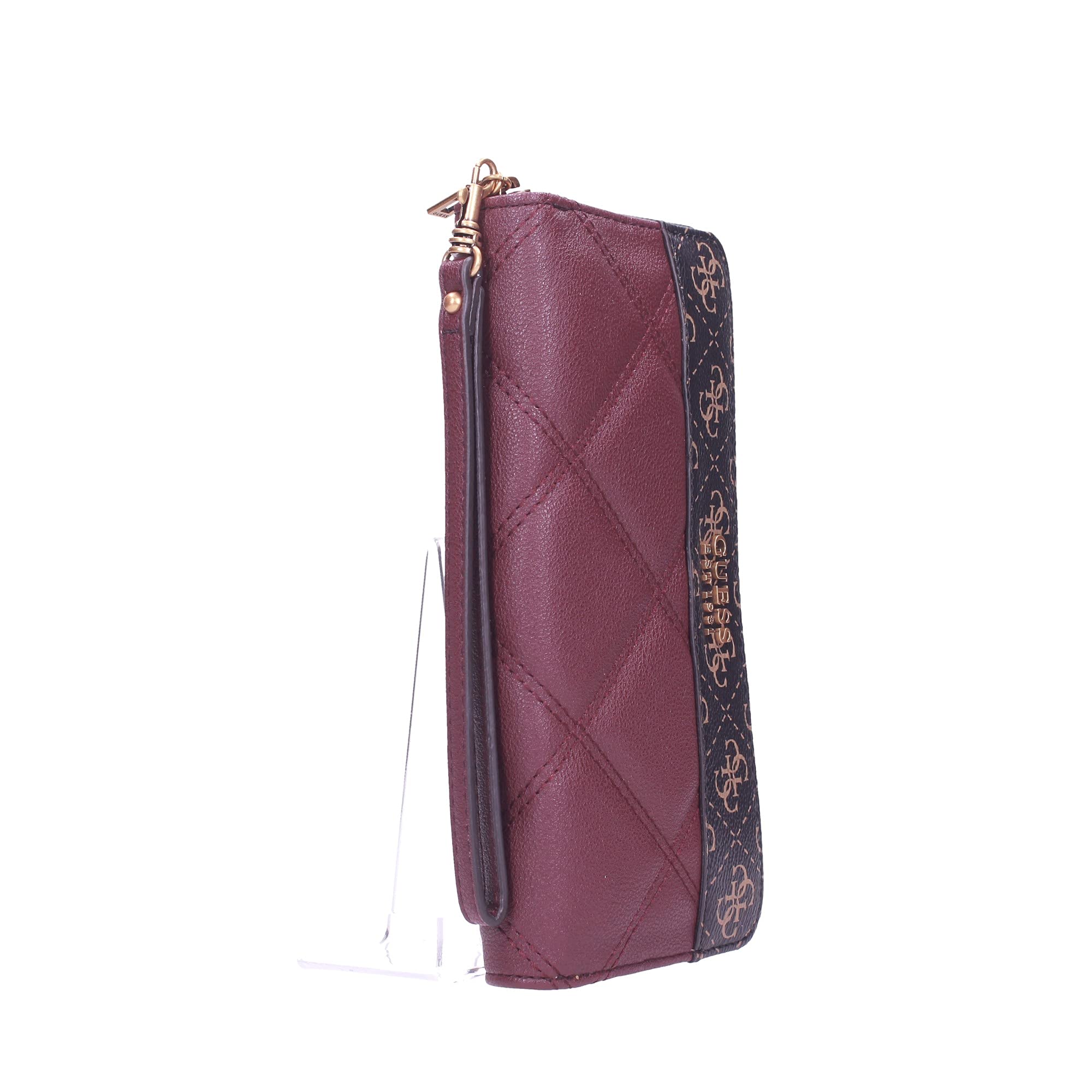 Guess Women's Wallets Burgundy Swqb7870460, Burgundy Multi, Onesize