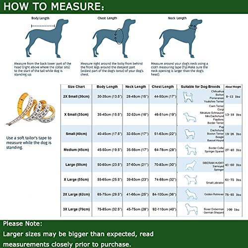 H.S.C.PET Reflective Dogs Raincoats Waterproof Shirts,Green Adjustable Puppy Lightweight Jacket, Doggie Windproof Warm Vest with Harness Hole