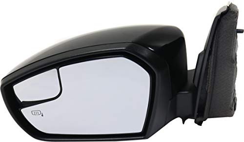 Kool Vue Driver & Passenger Side Power Heated Mirrors for Ford Escape 2017-2019 Without Signal Light, Blind Spot Monitor, Memory & Puddle Lamp Paintable