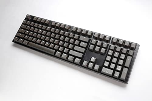 Ducky One 3 Aura Clear Black Hotswap RGB Double Shot PBT Mechanical Keyboard Cherry MX Silver