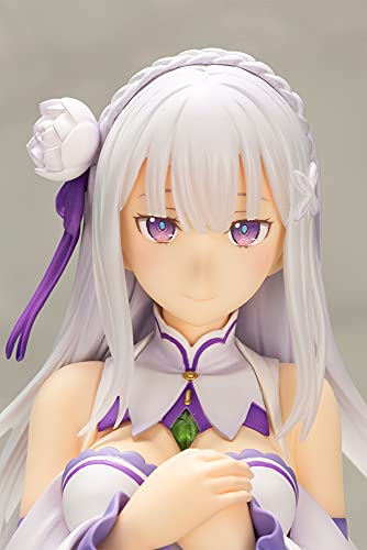 Kotobukiya Re:Zero – Starting Life in Another World: Emilia (Memory’s Journey) PVC Statue, Multicolor