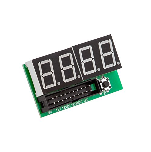 Kingwin PC Computer Motherboard Analyzer Kit [Digital PCI & ISA PC SDRAM NA Motherboard]. 4 Digit PCI & ISA PC Tester, Diagnostic Debug Post Card External Display (CMBA-4)