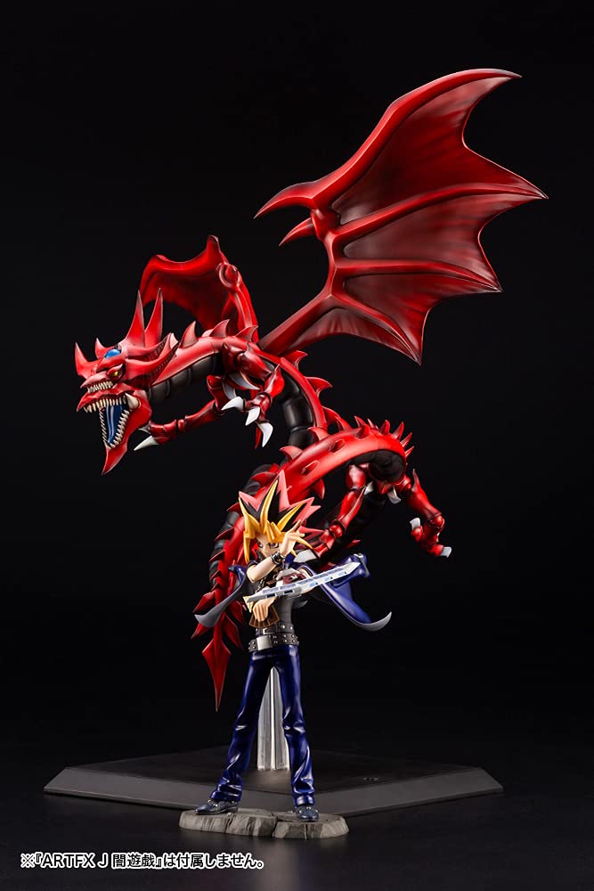 Kotobukiya Yu-Gi-Oh!: Slifer The Sky Dragon Egyptian God PVC Statue, Multicolor 19 inches