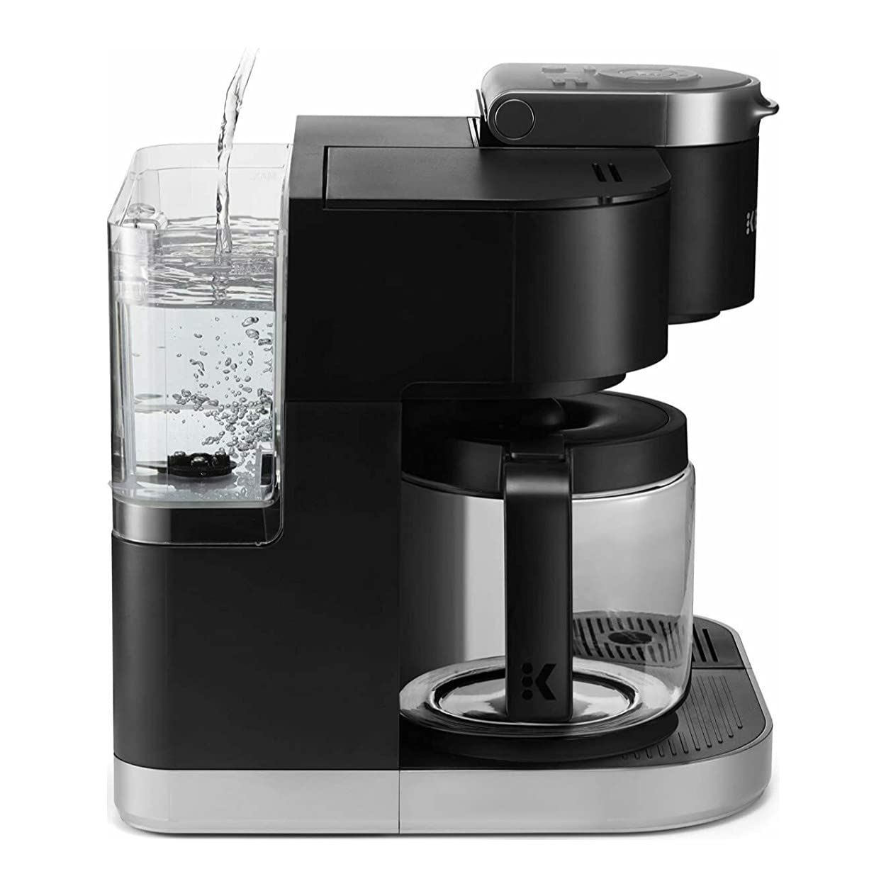 Keurig K-Duo Single Serve and Carafe Coffee Maker with Coffee Pod Organizer and 12 Medium Roast Coffee K-Cup