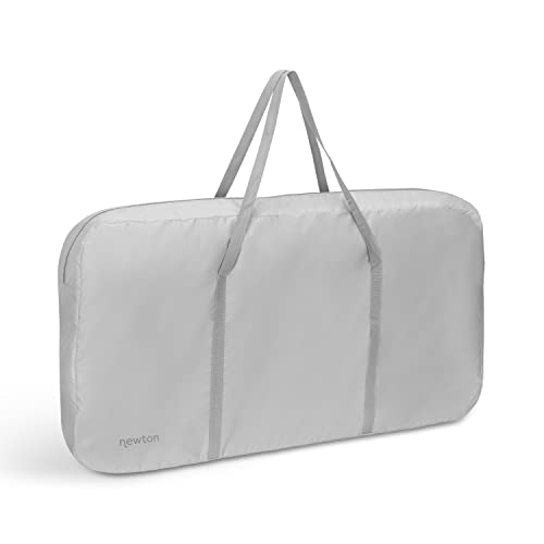 Newton Baby Bassinet & Bedside Sleeper with Mattress & Sheet - 100% Breathable & Washable, Removable Dual-Layer Cover | Solid Birch Frame Adjustable Height & Infant Access Opening | Bedside Bassinet