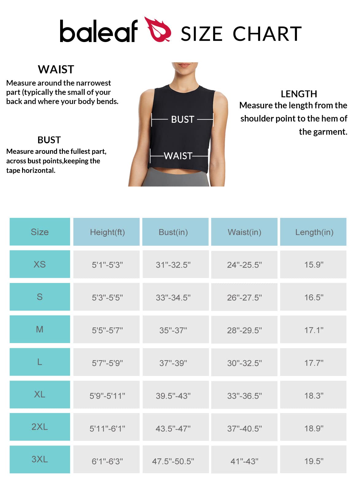 BALEAF Women's Workout Crop Tank Tops Pima Cotton Muscle Tank Sleeveless Tops Athletic Running Shirts Black S
