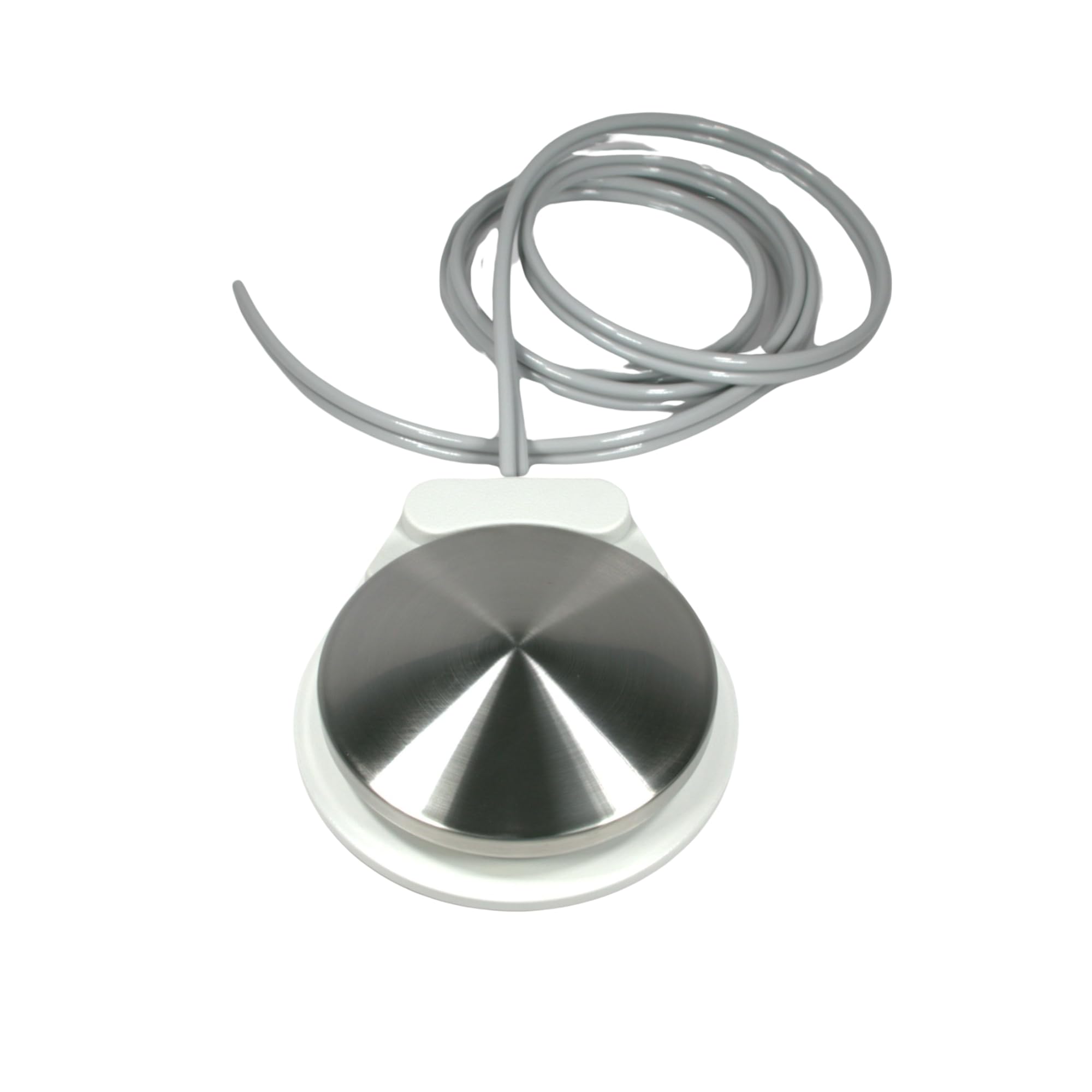 Standard Disc-Type Round Foot Control Pedal with 2 Hole Tubing for Dental Chairs