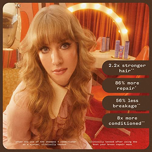Blonde Boogie Bust Your Brass Toning and Repair Set | amika