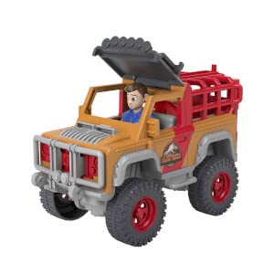 Fisher-Price Imaginext Jurassic World Preschool Toy Camp Cretaceous Runaway Dinosaurs Figure Set for Pretend Play Kids Ages 3+ Years