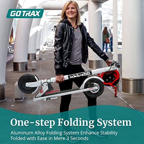 Gotrax XR Ultra Electric Scooter, LG Battery 36V/7.0AH Up to 18 Miles Long-range, Powerful 300W Motor & 15.5 MPH, UL Certified Adult E-Scooter for Commuter (Gray)