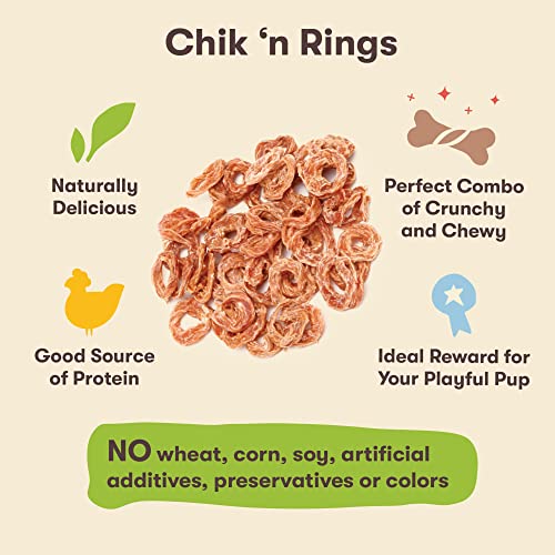 Pet 'n Shape Chik 'n Rings β Natural Chicken Breast Jerky Dog Treats, 2 Pound