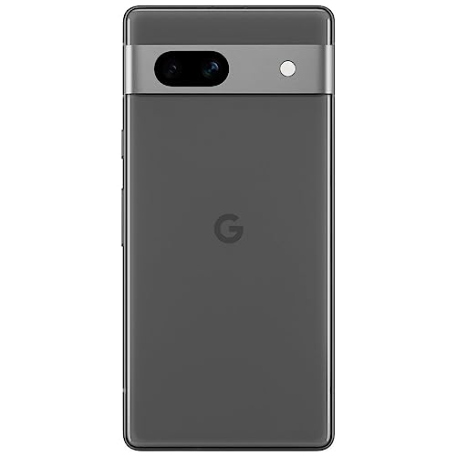 Google Pixel 7a - Unlocked Android Cell Phone - Smartphone with Wide Angle Lens and 24-Hour Battery - 128 GB โ Charcoal (Renewed)