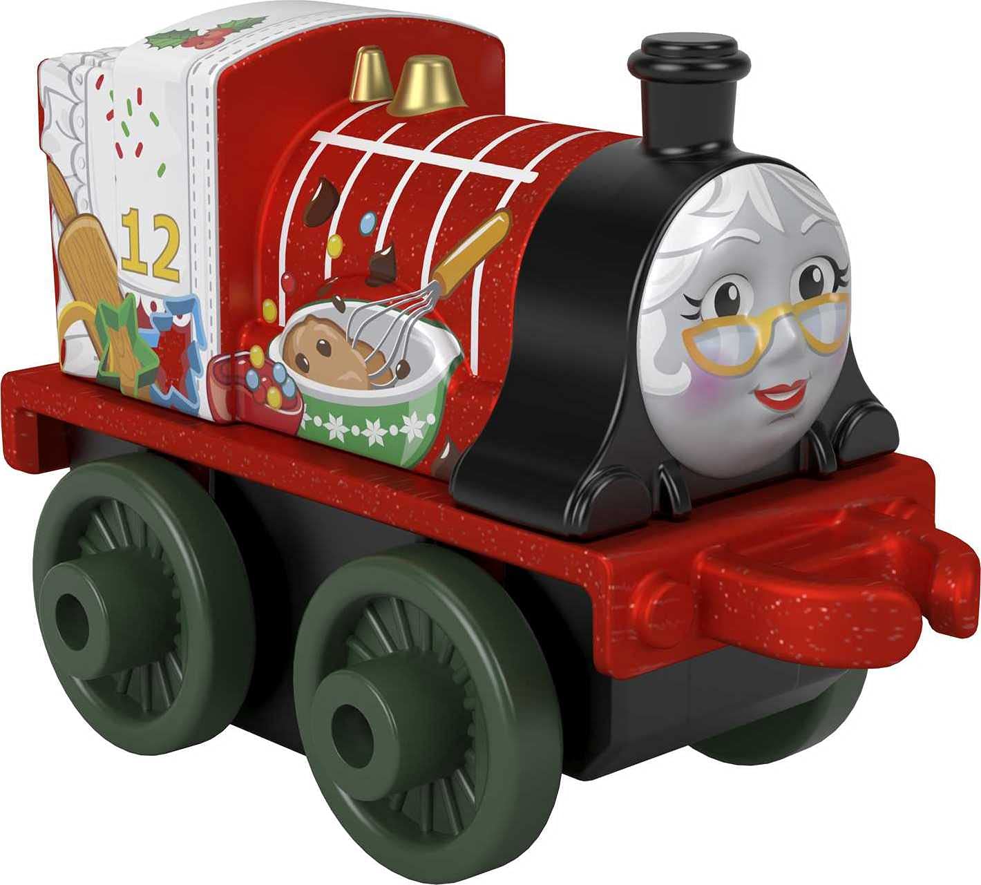 Fisher-Price Thomas & Friends MINIS Advent Calendar 24 miniature push-along toy trains
