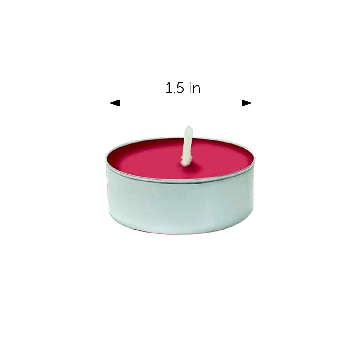 DecorRack 30 Tealight Candles, Black Cherry Scented, Pleasant Fragrance Candle, Aromatherapy, Scented Home Decor, Votive Long Lasting Candles (Pack of 30)