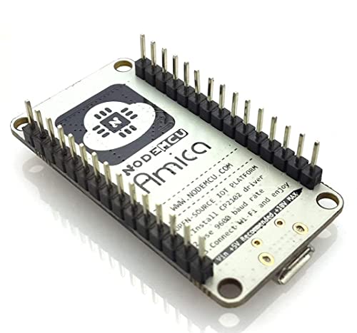 HiLetgo 1PC ESP8266 NodeMCU CP2102 ESP-12E Development Board Open Source Serial Module Works Great for Arduino IDE/Micropython (Small)