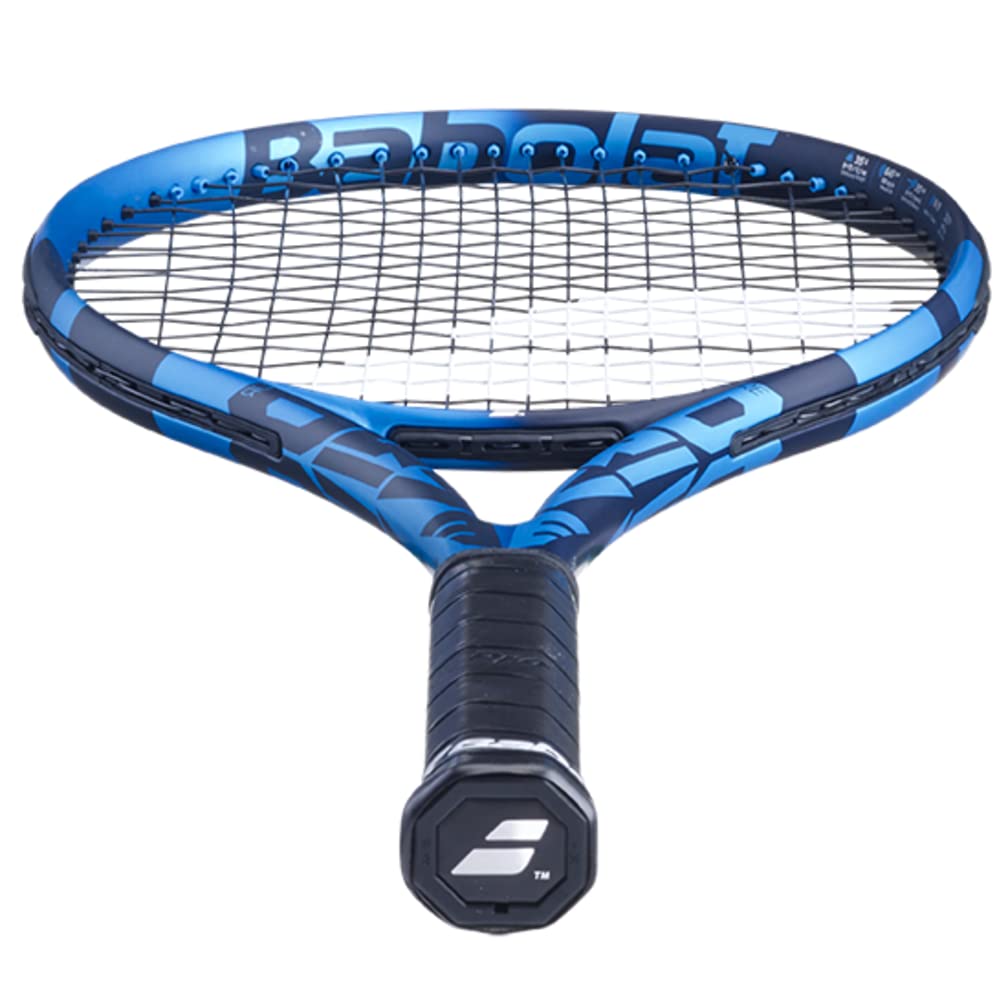 Babolat Pure Drive Tour Tennis Racquet - Strung with 16g White Syn Gut at Mid-Range Tension (4 1/4" Grip)
