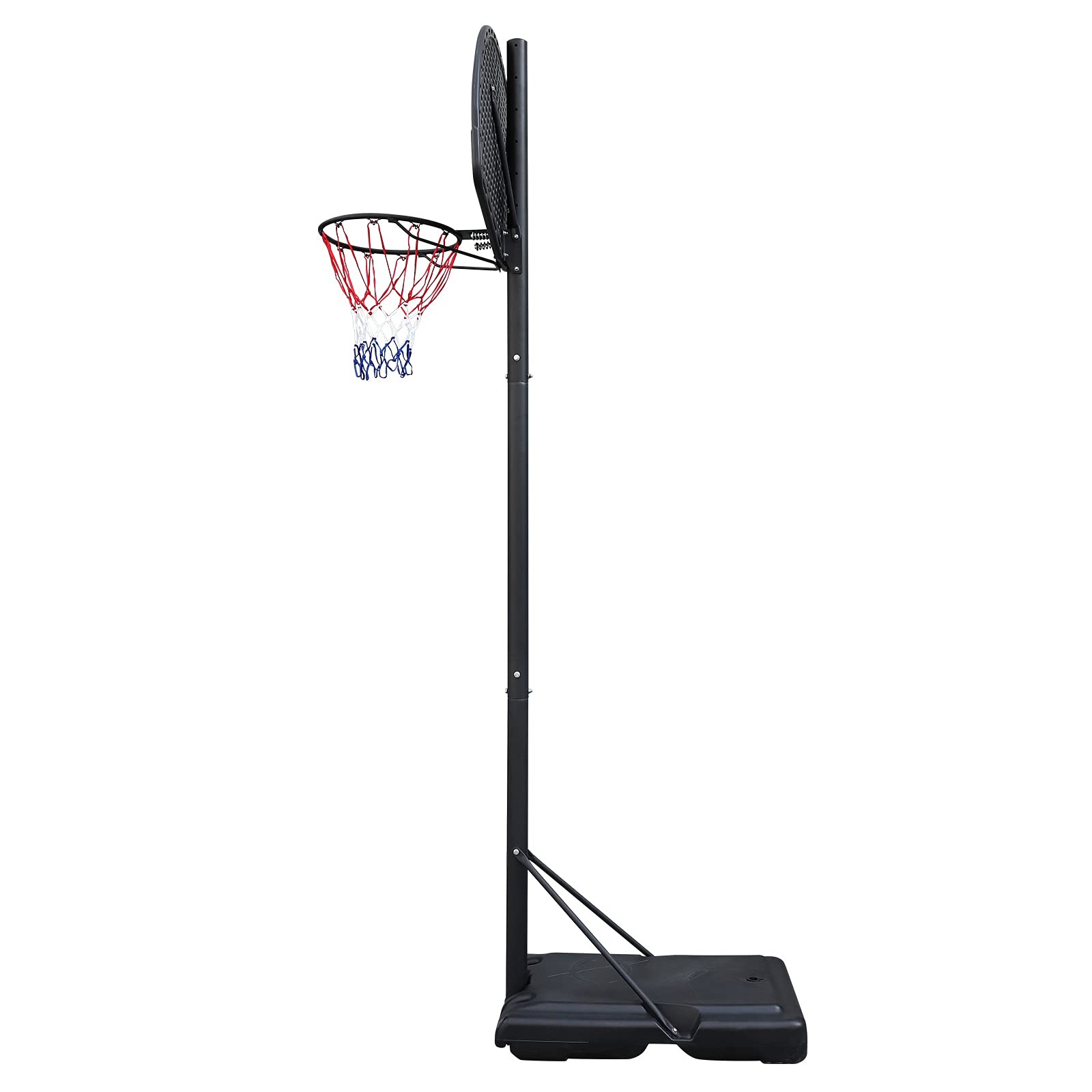Basketball Hoop Outdoor,44" Protable Basketball System,7.5 to 10 ft High Adjustable,for Outdoor Sport