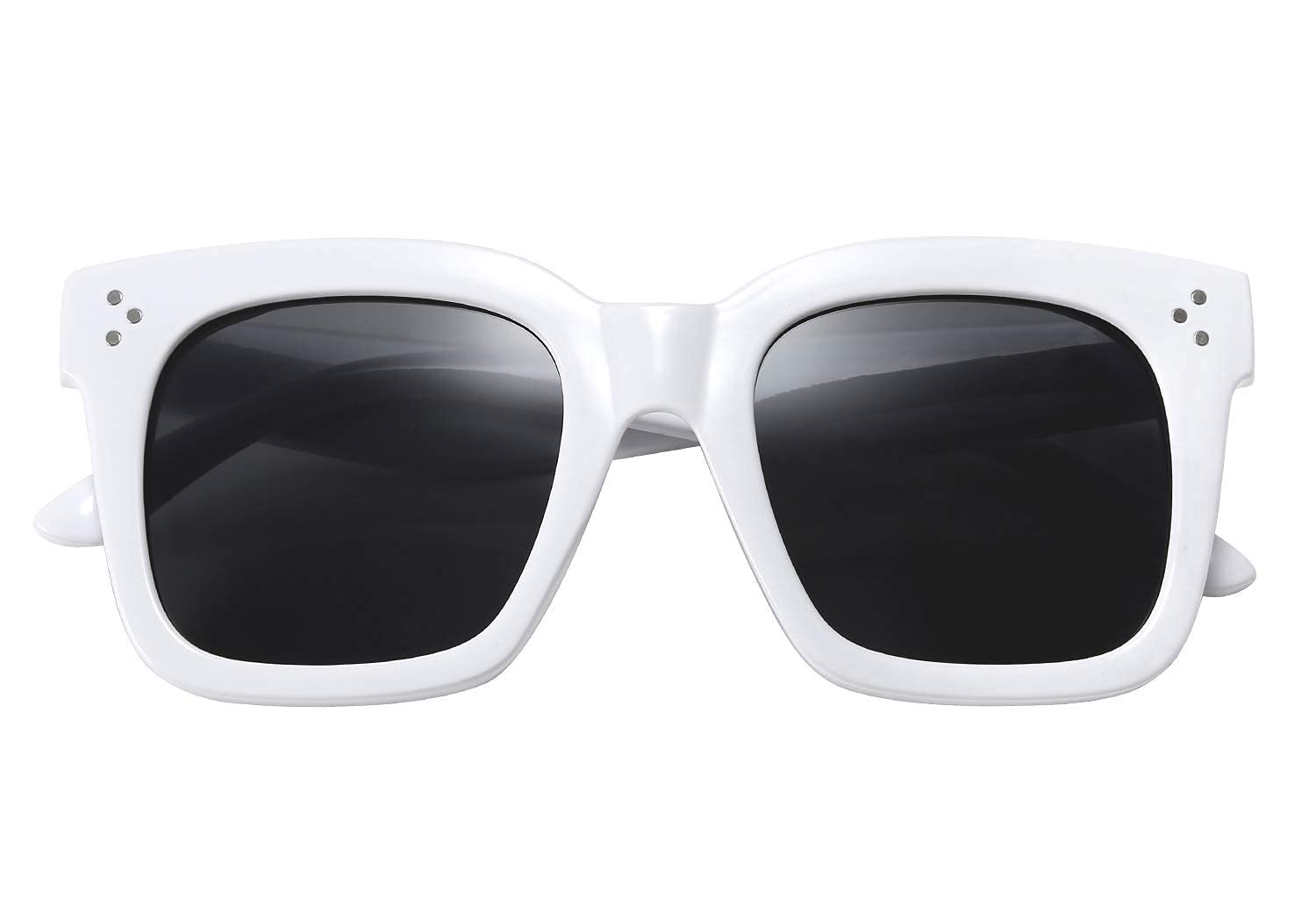 FEISEDY Vintage Oversized Square Sunglasses Womens Trendy Luxury Big Sun Glasses UV400 Protection Gradient Shades B2486