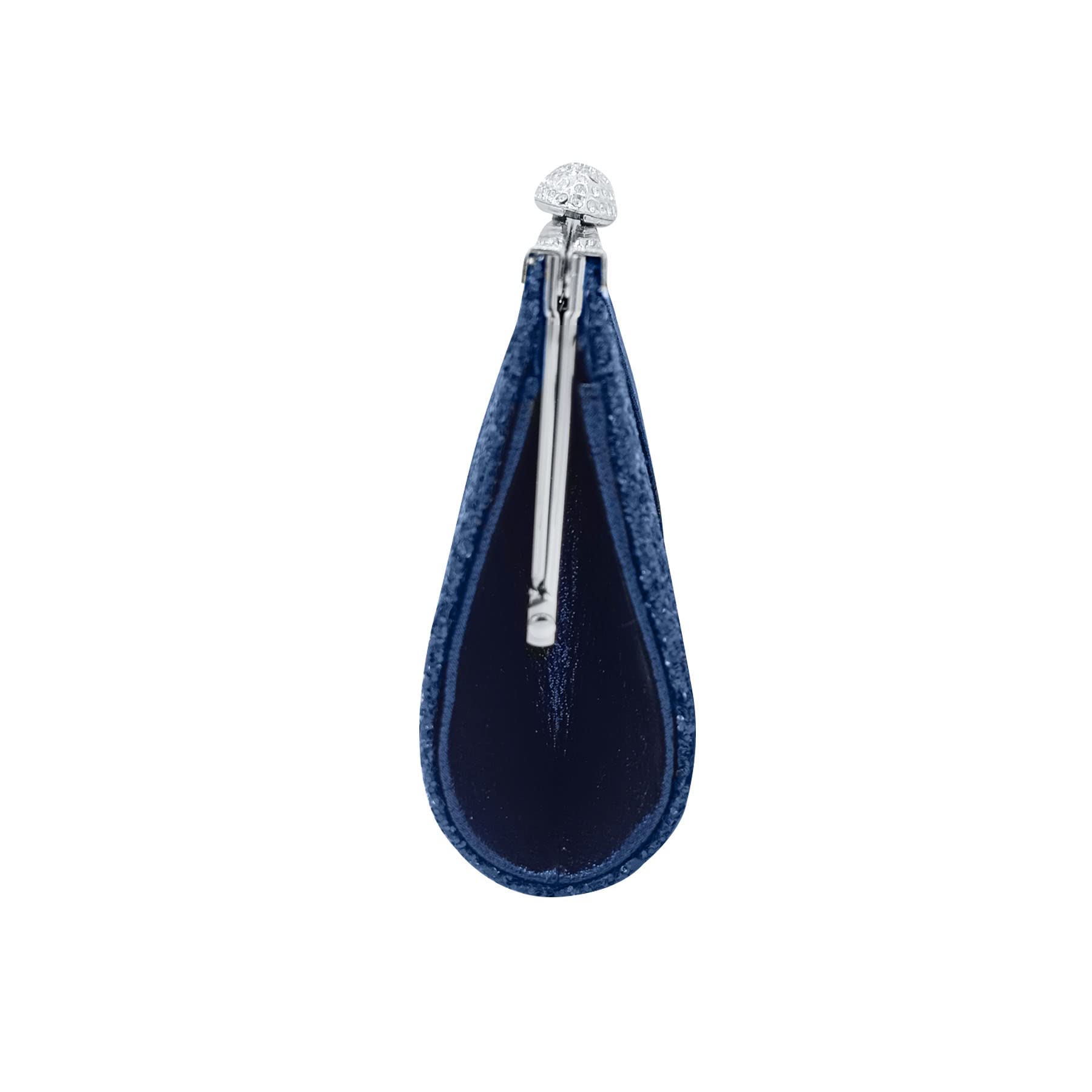 BABOMAREON Evening Bags Clutches Deatchable Chain Shoulder Crossbody Bag for Women Girls Navy Blue