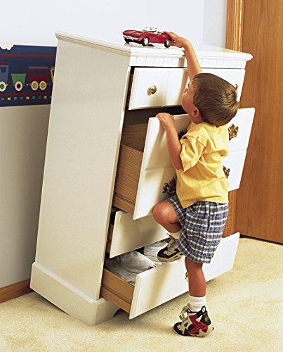 Mommy's Helper Tip Resistant Furniture Safety Brackets