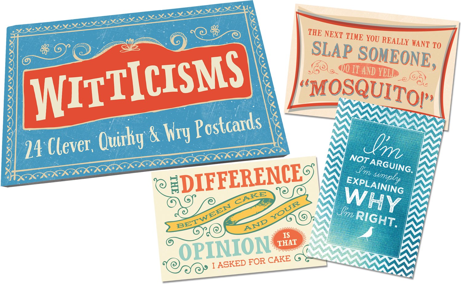 Studio Oh! Snail Mail Quirky and Wry Witticisms Postcard Booklet