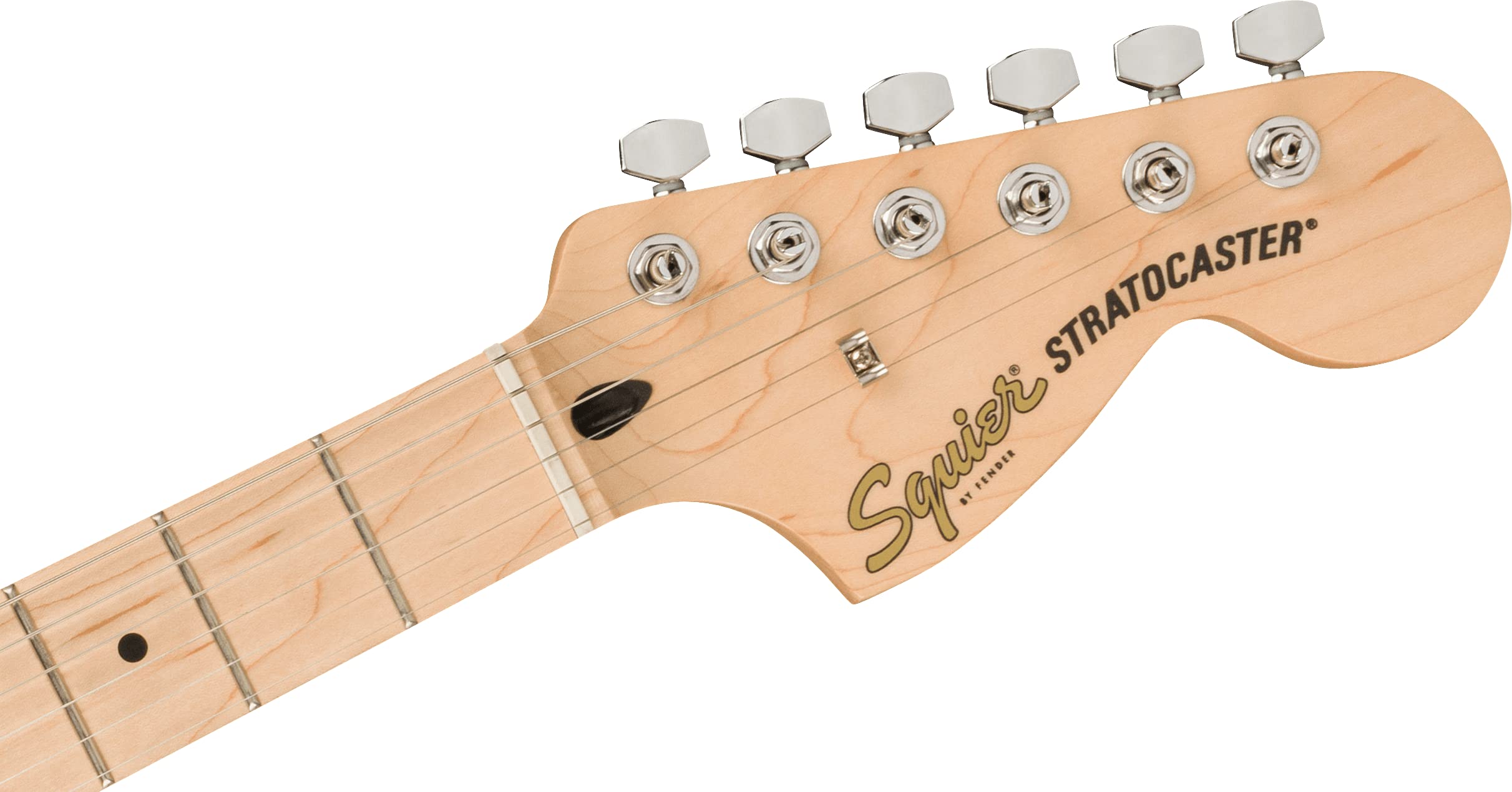 Fender 6 String Solid-Body Electric Guitar, Right, Olympic White, Full (0378002505)