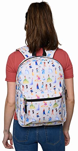 Disney 16" Laptop Backpack Cargo Pocket D100 Princess Minnie Mouse AOP